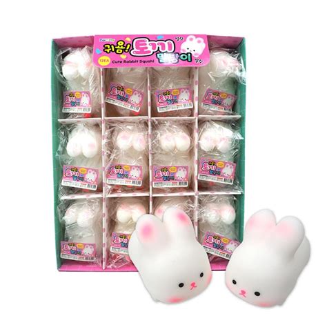 모찌 스트레스볼 촉감놀이 귀욤 토끼말랑이 세컨웨어