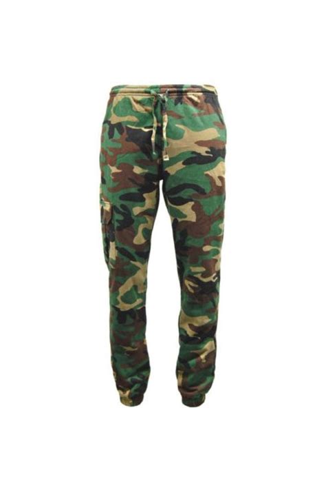 Game Férfiak camo kocogó nadrág Templom Erdei