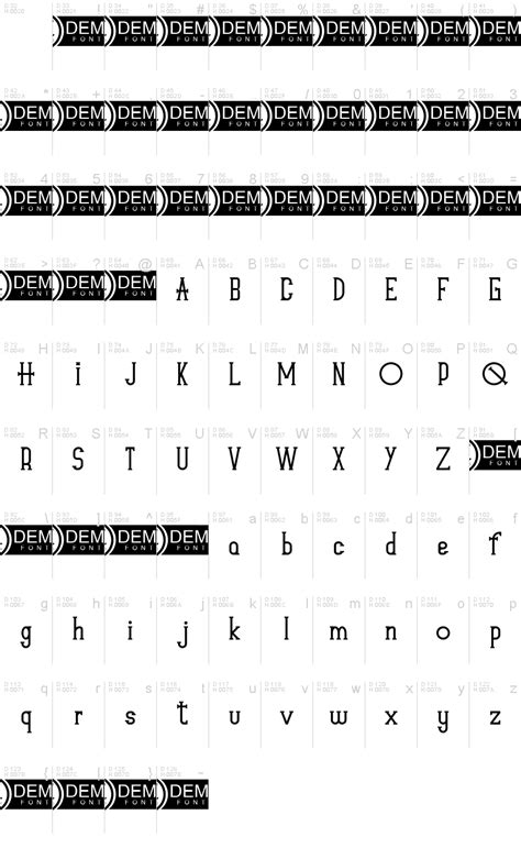 Type Old Demo Font