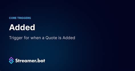 added streamer bot docs