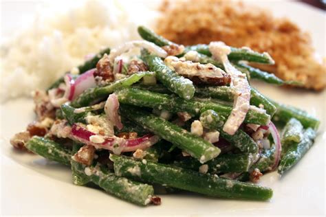 Salads And Such Green Bean Walnut And Feta Salad