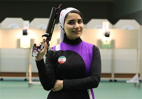 جام جهانی تیراندازی هانیه رستمیان فینالیست شد تسنیم