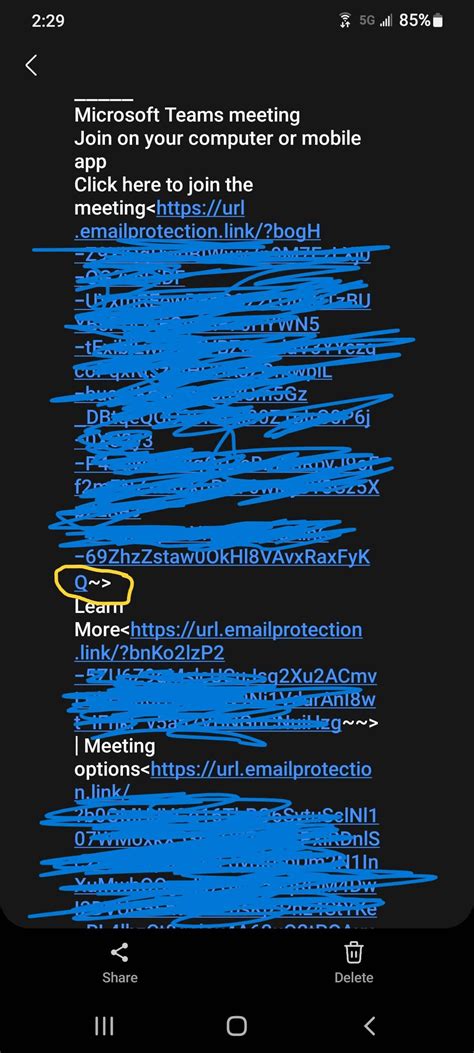 Cant Join On Mobile Link Not Including ~ Tilde Rmicrosoftteams
