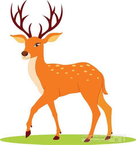 Deer Clipart Clipart Deer With Antlers Clipart Classroom Clipart