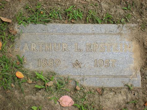 Arthur Louis Epstein 1889 1957 Find A Grave Memorial