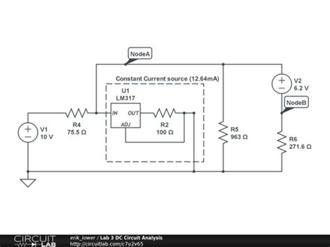 Lab 3 Dc Circuit Analysis Circuitlab