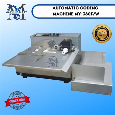 jual automatic coding machine mesin cetak expired date my 380f w