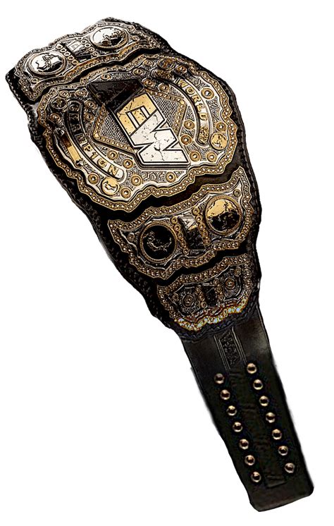 Aew World Championship Custom Png By Decentrenderz On Deviantart