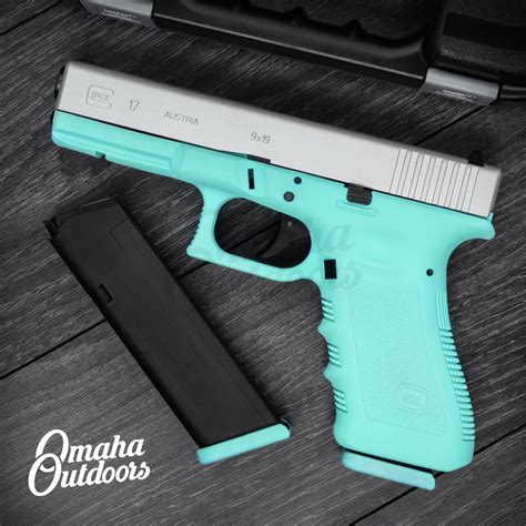 Glock Gen Vera Blue Pistol Rd Mm Satin Aluminum Slide
