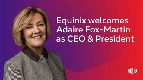 Stacy Passman On Linkedin Today Equinix Is Welcoming A New Ceo I Am