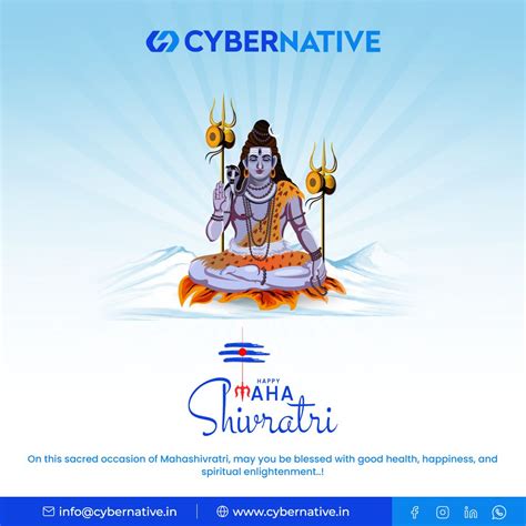 Cybernative Technologies Pvt Ltd On Linkedin Mahashivratri