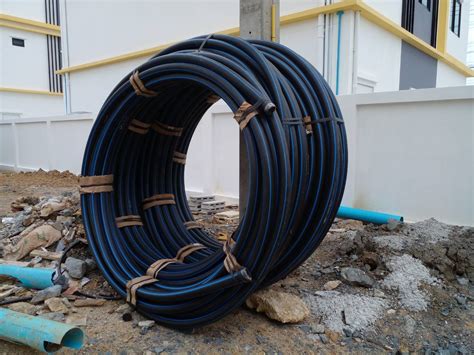 ส่งถึงหน้างานค่าาา ส่งท่อ Pe งานน้ำคาดฟ้า ขนาด 63 มิล ม้วน 100 เมตร พร้อมอุปกรณ์ข้อต่อแบบสวมอัด