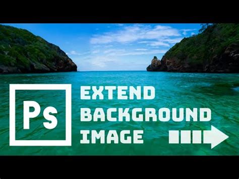 How To Extend Background Image Photoshop Generative Fill Tutorial