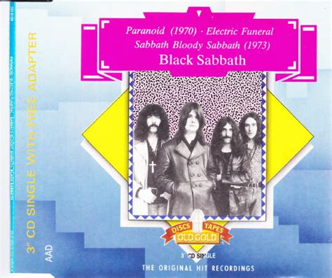 Black Sabbath Paranoidelectric Funeralsabbath Bloody Sabbath