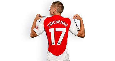 شماره پیراهن جدید زینچنکو در آرسنال؛ فولبک اوکراینی به شماره محبوب خود رسید طرفداری