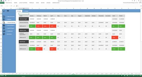 Excel Business Spreadsheet Example Business Financial Management Excel