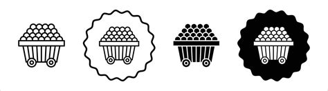 Raw Material Icon Set Collection Raw Material Outline Flat Icon Vector Art At Vecteezy