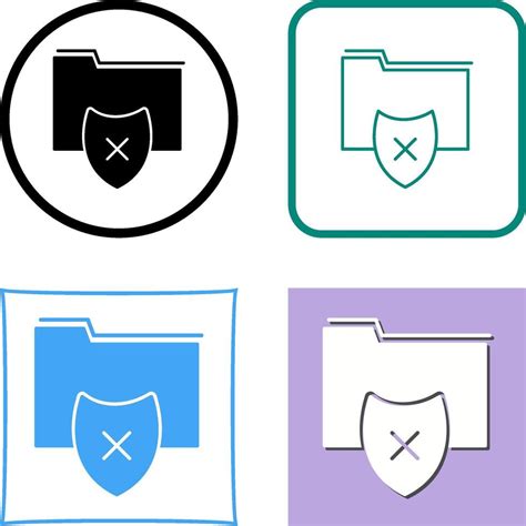 Vulnerable Folder Icon Design 45529441 Vector Art At Vecteezy