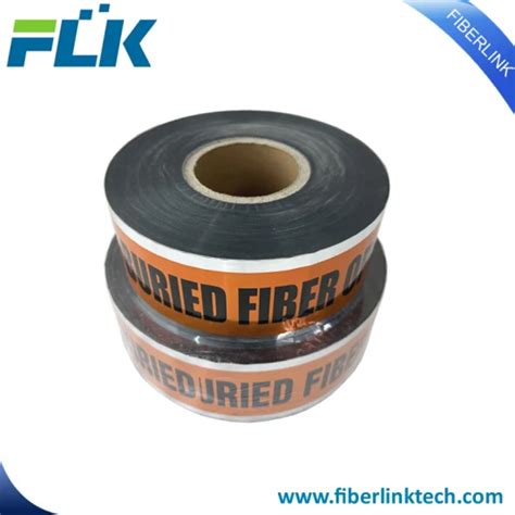 Caution Buried Pipeline Below Detectable Tape Caution Buried Fiber