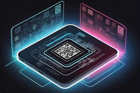 Premium Ai Image Qr Code Concept Illustration