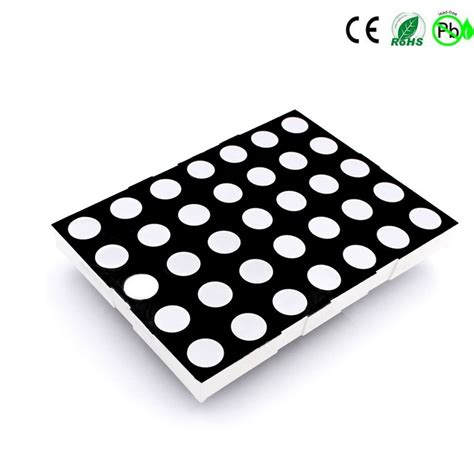 64x64mm 16x16 Rgb Led 도트 매트릭스 디스플레이저렴한 가격 64x64mm 16x16 Rgb Led 도트 매트릭스 디스플레이 구매