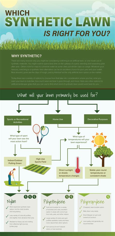 How To Choose The Right Synthetic Lawn Infographic Synlawn Sacramento