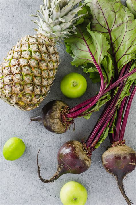 Easy Beet Pineapple Lime Juice Recipe Sprouting Zen