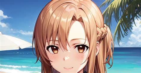 Ai 水着のアスナ Asuna わたぬきaiのイラスト Pixiv