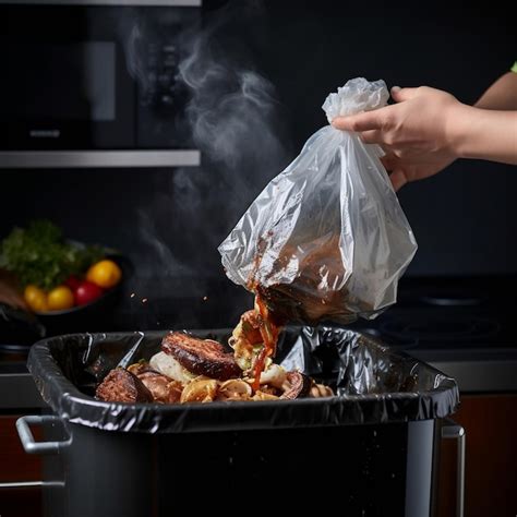 Premium Ai Image Hands Discarding A Trash Garbage Generative Ai