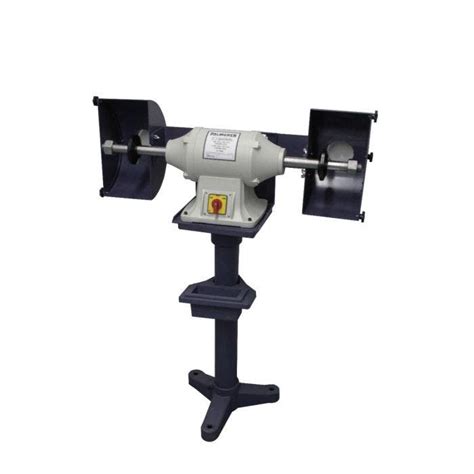12” 2 Speed Dual Head Buffer Polishing Lathe