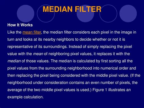 Median Filter How It Works At Phoebe Jensen Blog