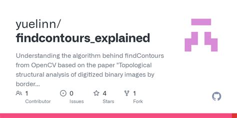 Github Yuelinnfindcontoursexplained Understanding The Algorithm