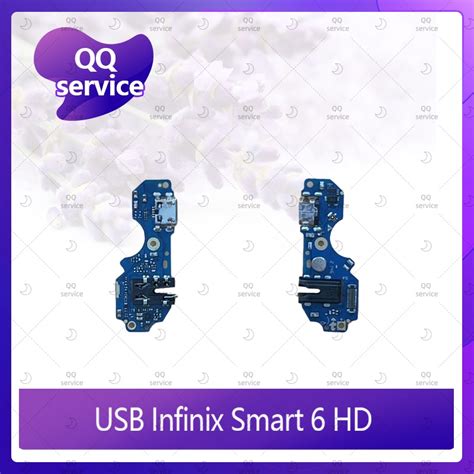 Usb Infinix Smart 6 Hd อะไหล่สายแพรตูดชาร์จ แพรก้นชาร์จ Charging Connector Port Flex Cable（ได้1