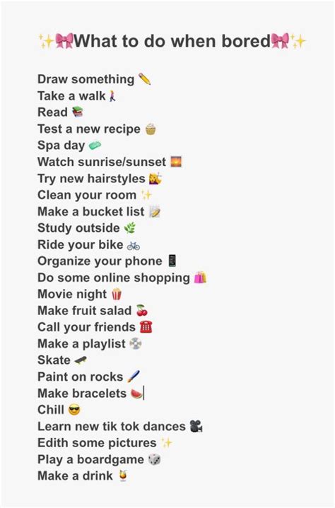 Things To Do When You Are Bored Artofit