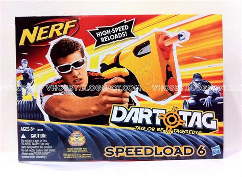 Vhobby Nerf Dart Tag Swarmfire Speedwarm Speedload 6 Sharp Shot