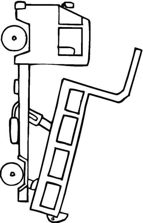 Dibujo 7 De Camión Para Colorear
