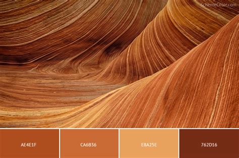 20 Rock Color Schemes Inspired From Images Blog