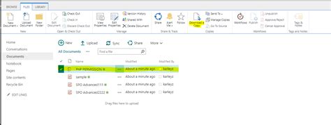 How To Dowload Many Files Or Folders From Sharepoint Microsoft Qanda