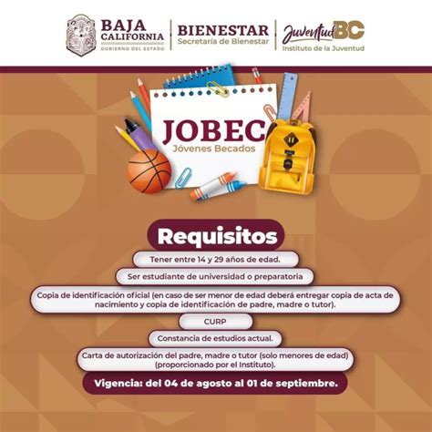 Invita Juventud BC A Participar En La Convocatoria JOBEC Uniradio Informa Baja California