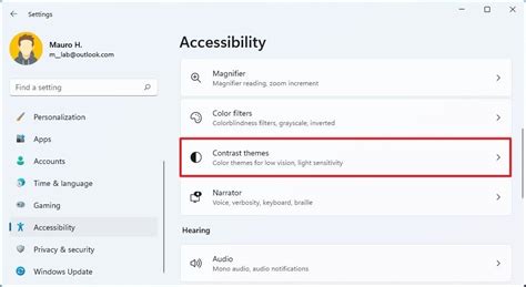 how to enable high contrast themes on windows 11 windows central