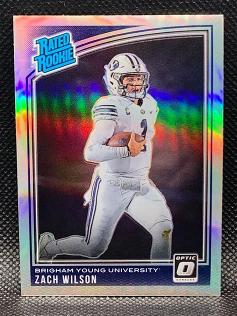 2021 Panini Chronicles Draft Picks Donruss Optic Rated Rookie Holo
