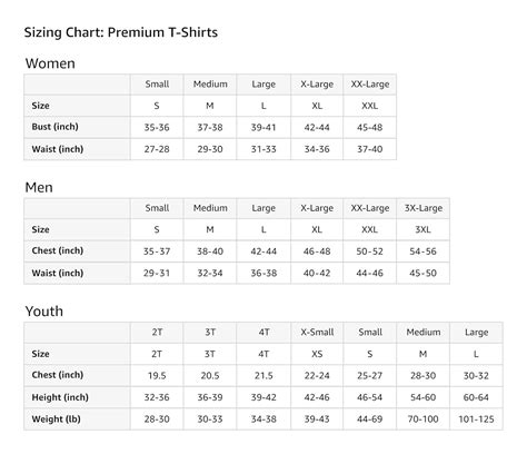 Abercrombie Tee Shirt Size Chart