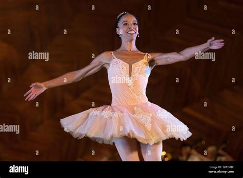 Ballerina Perform With The Boston Landmarks Orchestra At The Hatch