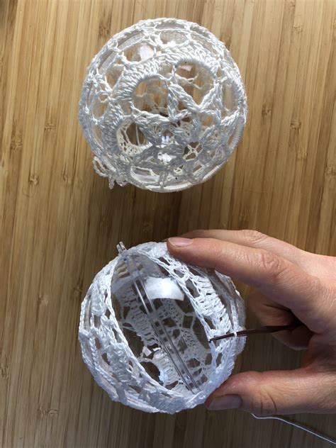Bombka Na SzydeŁku Obudowa Bombki O Średnicy 8 Cm Tutorial Krok Po