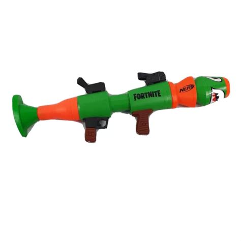 Nerf Fortnite Rl Rocket Launcher Blaster With 2 Missiles Rocket Ammo