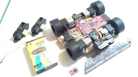 mi mini sumobot 720 rpm prototipo mrk 12