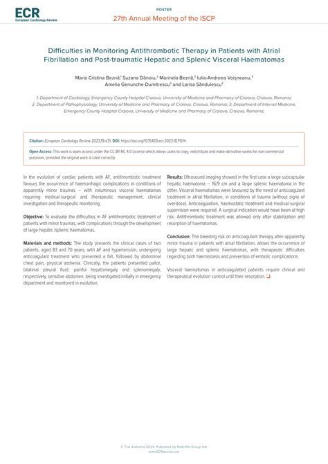 Pdf Difficulties In Monitoring Antithrombotic Therapy In Patients With Atrial Fibrillation And