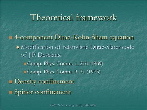 Ppt Relativistic Parameterization Of The Scc Dftb Method Powerpoint Presentation Id1287668