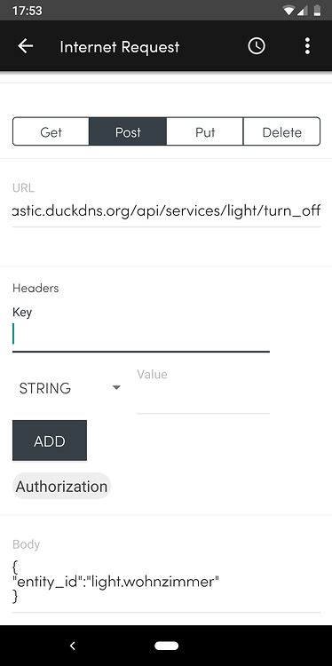 posts with long lived tokens configuration home assistant