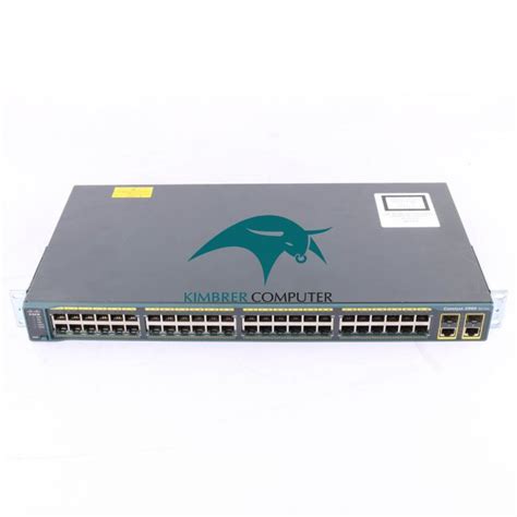 CISCO WS-C2960-48TC-L - Cisco Catalyst 2960 48 10/100 + 2 T/SFP LAN Base
